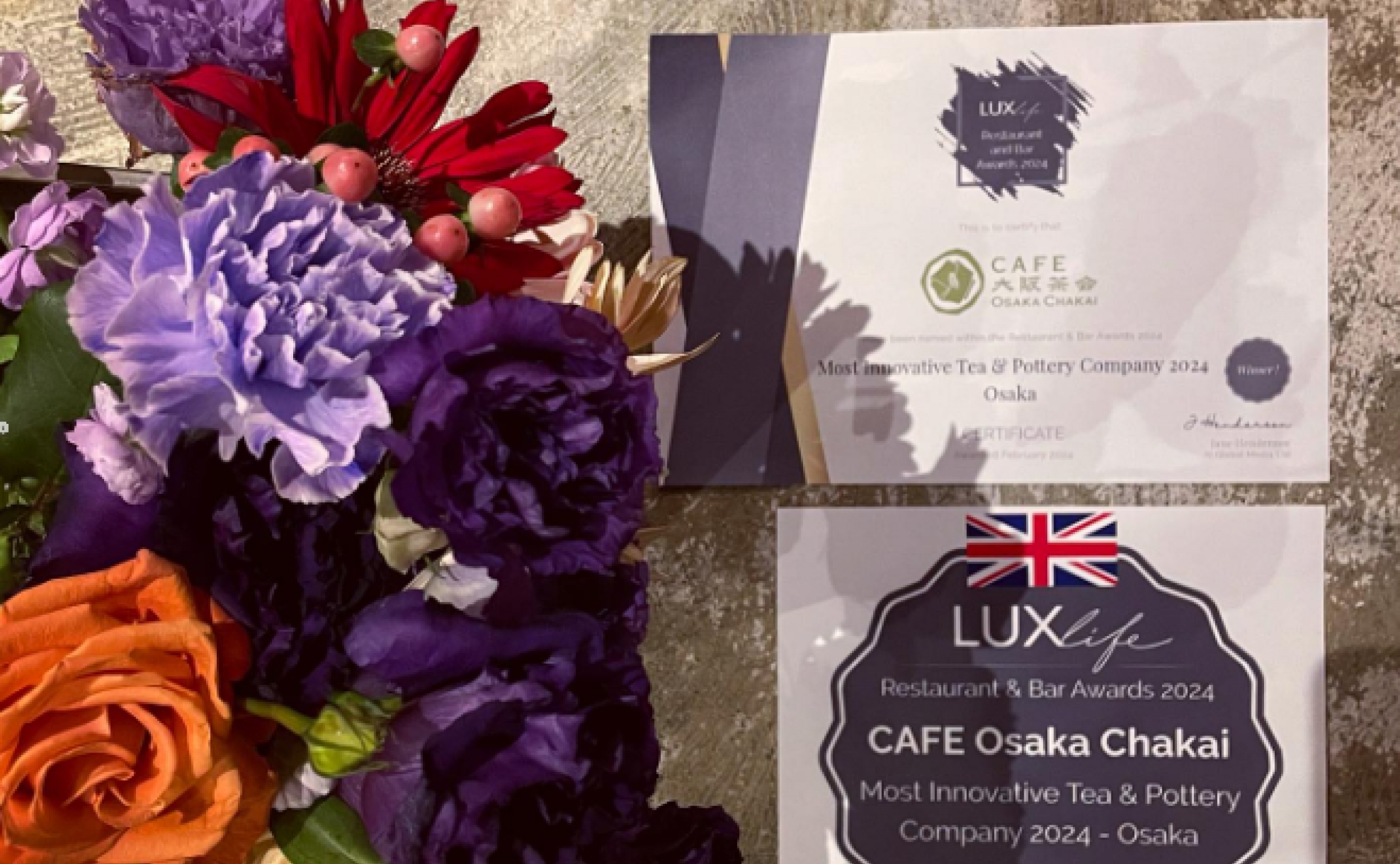 3年連続の受賞！2024 Award by Luxlife in UK ｜Alcocca梅田 大阪 （アルコッカ 梅田 大阪）