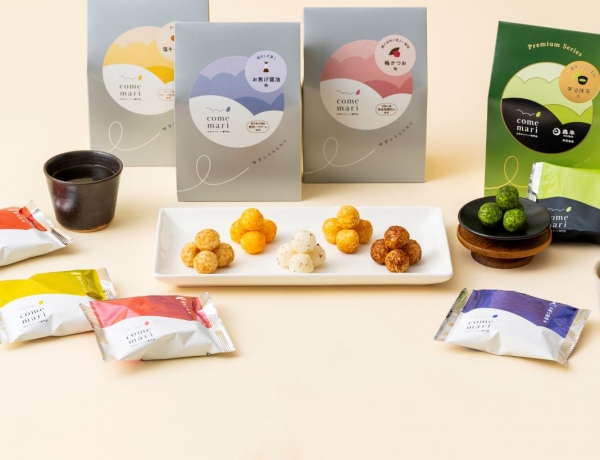 120年の技×現代の感性！ "進化系お米スナック"「comemari（こめまり）」阪急うめだ本店で出会う新しい美味しさ｜Alcocca梅田 大阪 （アルコッカ 梅田 大阪）